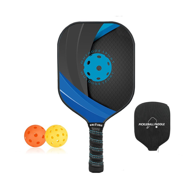 Blue Pickleball Paddle Honeycomb Double-sided Fiberglass and Graphite ...
